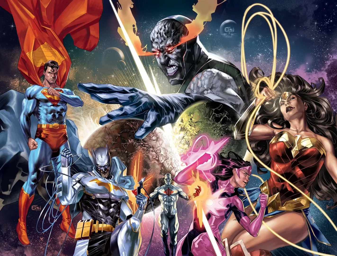 Liga de la Justicia Ilimitada: Mark Waid y Dan Mora firman el esperado ...